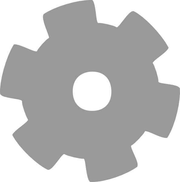 How To Set Use Grey Gear Icon Png - Free Transparent PNG Download - PNGkey