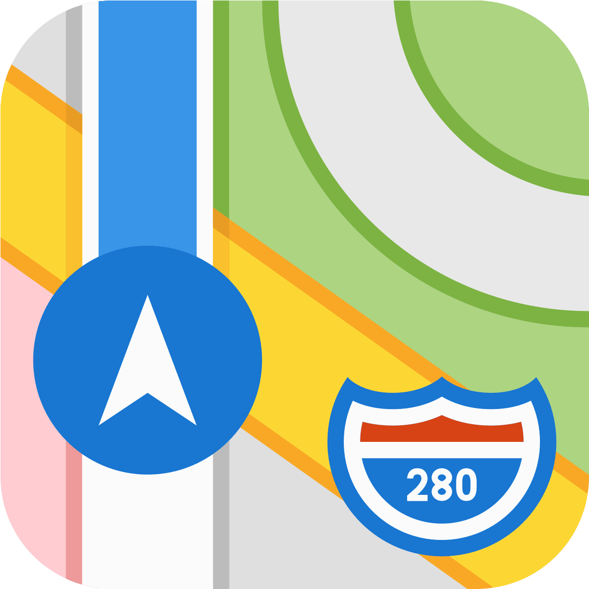 Apple Map Icon - Maps Apple - Free Transparent PNG Download - PNGkey