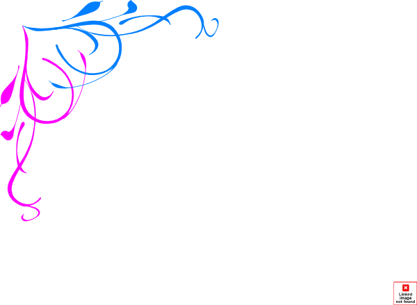 Download Border Design Blue And Pink PNG Image with No Background ...