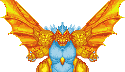 Super Godzilla Sprites