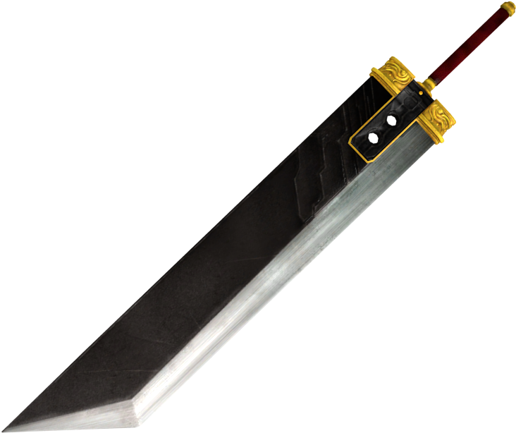 Mff Buster Sword Model - Final Fantasy Sword Png - Free Transparent PNG ...