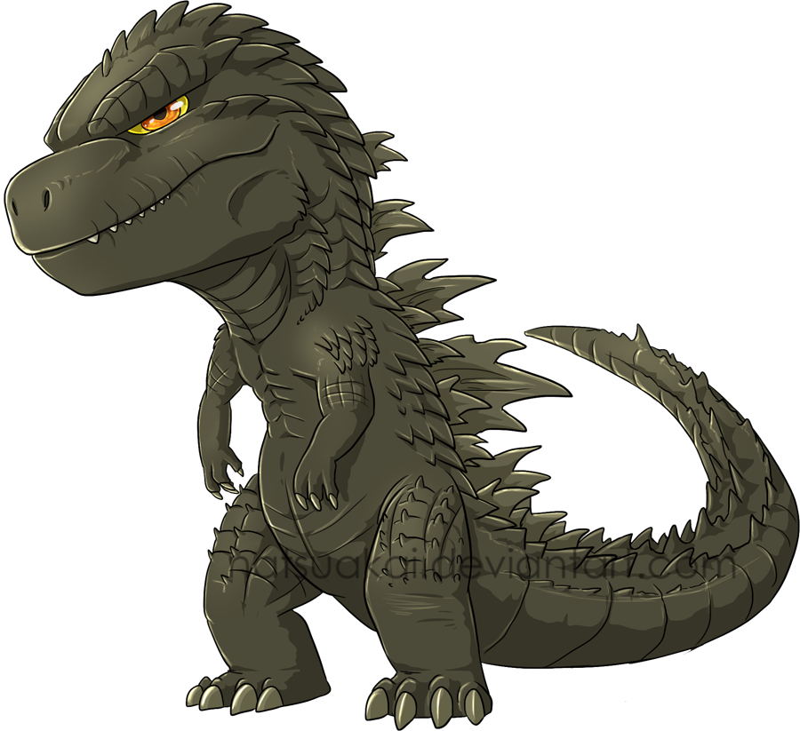 Download Chibi Godzilla - Chibi Godzilla 2014 PNG Image with No ...