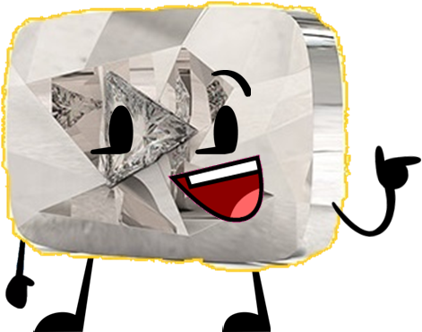 Diamond Play Button - Diamond Play Button Png - Free Transparent PNG ...