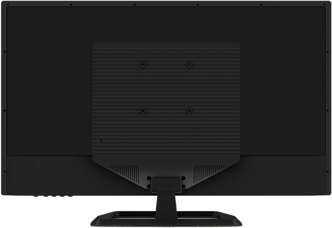 Back Of Computer Monitor Png - Led-backlit Lcd Display - Free ...