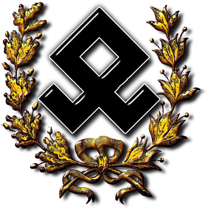 Download Odalrune2526wreath Odin Wotan Nordic - Odal Rune PNG Image ...