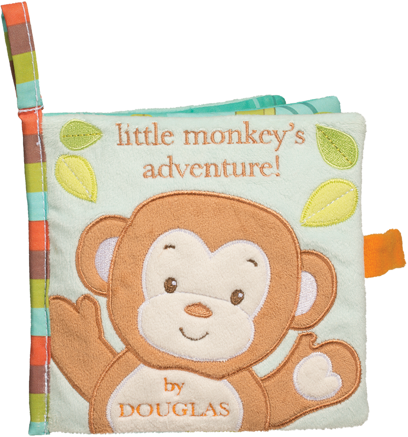 Download Douglas Baby Monkey Soft Activity Book - Book Monkey Baby PNG ...
