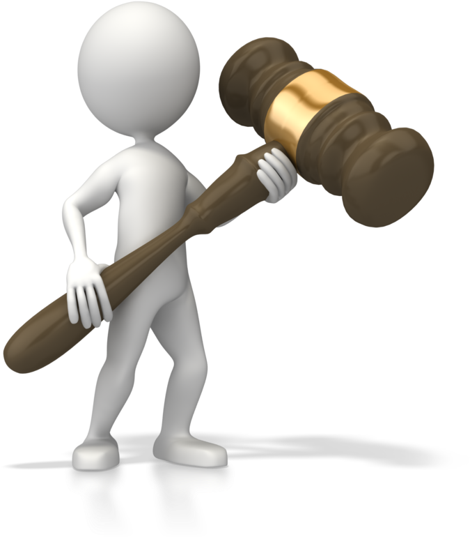 Download Judging - Gavel Animation Transparent PNG Image with No ...