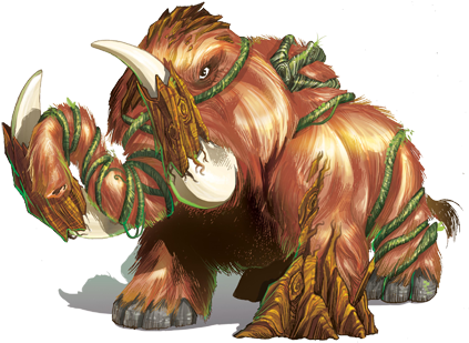 Download Mammoth - Mammoth Demon PNG Image with No Background - PNGkey.com