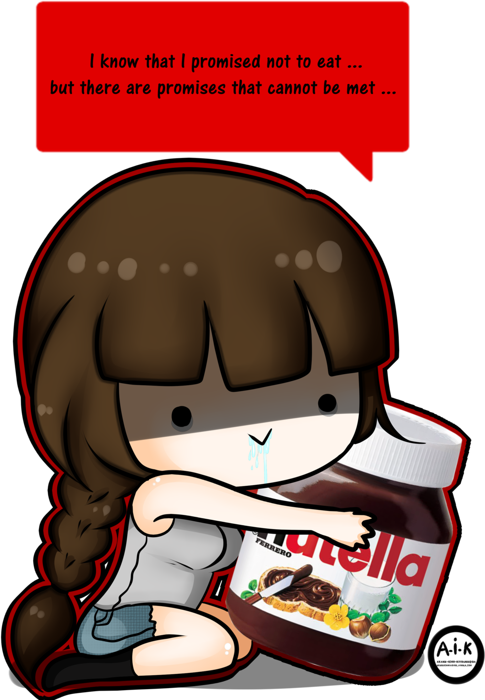 Nutella Images Nutella - Nutella Kawaii - Free Transparent PNG Download ...
