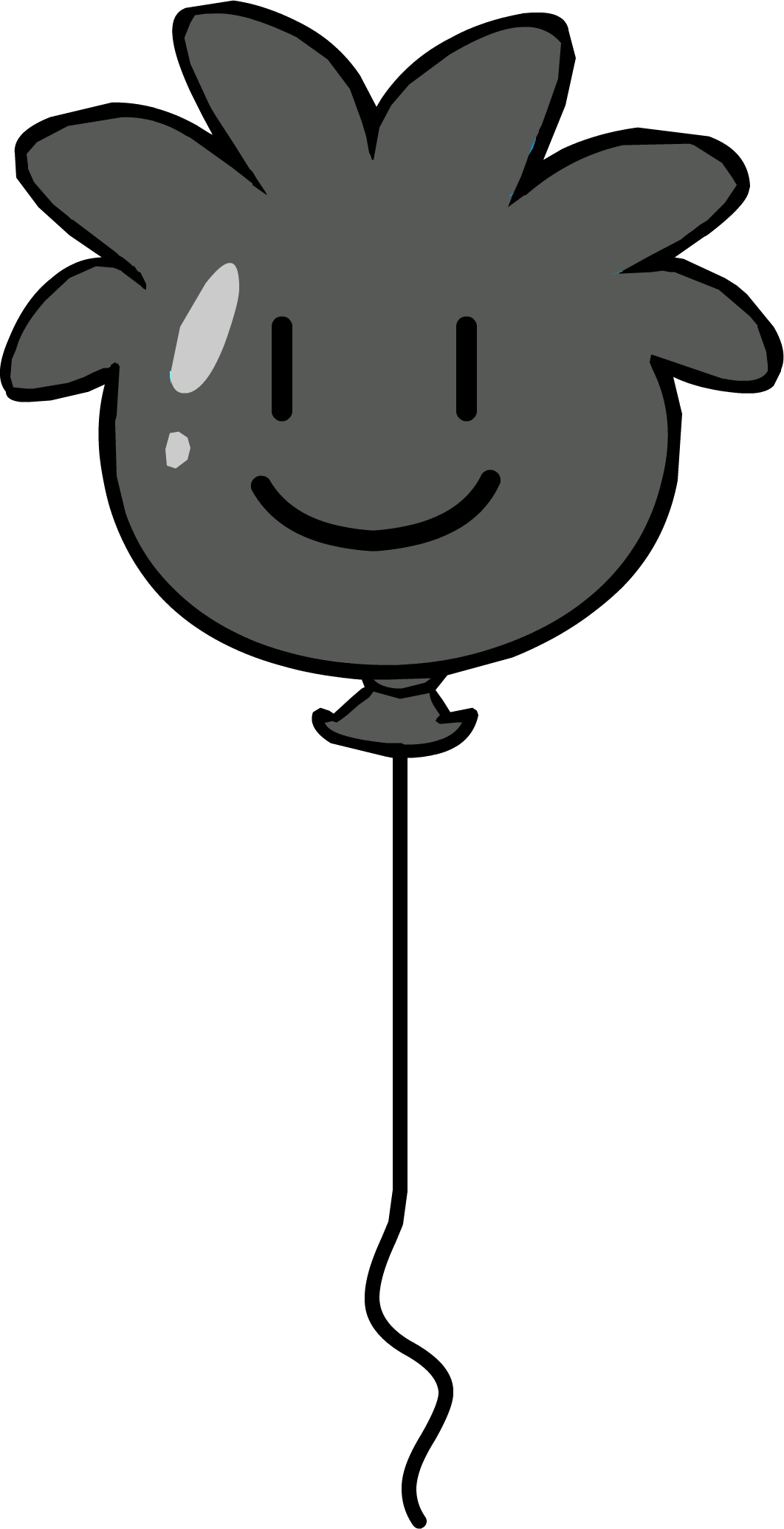 Download Black Puffle Balloon Icon - Wiki PNG Image with No Background ...