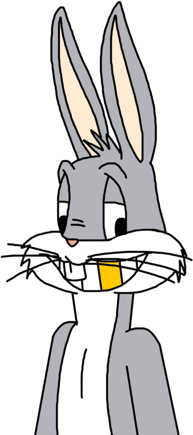 Download Bugs Bunny With A Gold Teeth By Marcospower - Bugs Bunny PNG ...