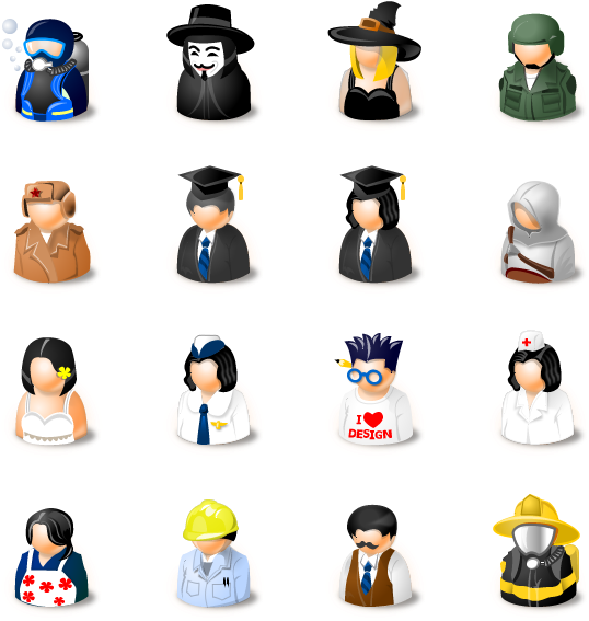 Download Search - Profession Icons Free PNG Image with No Background ...