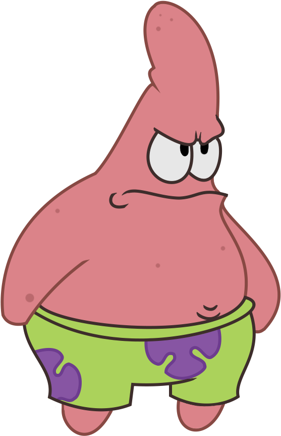 Download I Am Angry So I Made An Angry Patrick - Patrick Mad PNG Image ...