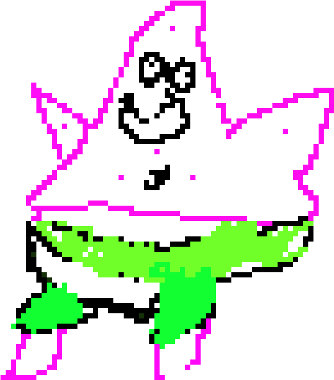 Download Patrick Star - Pixel Art Patrick PNG Image with No Background ...