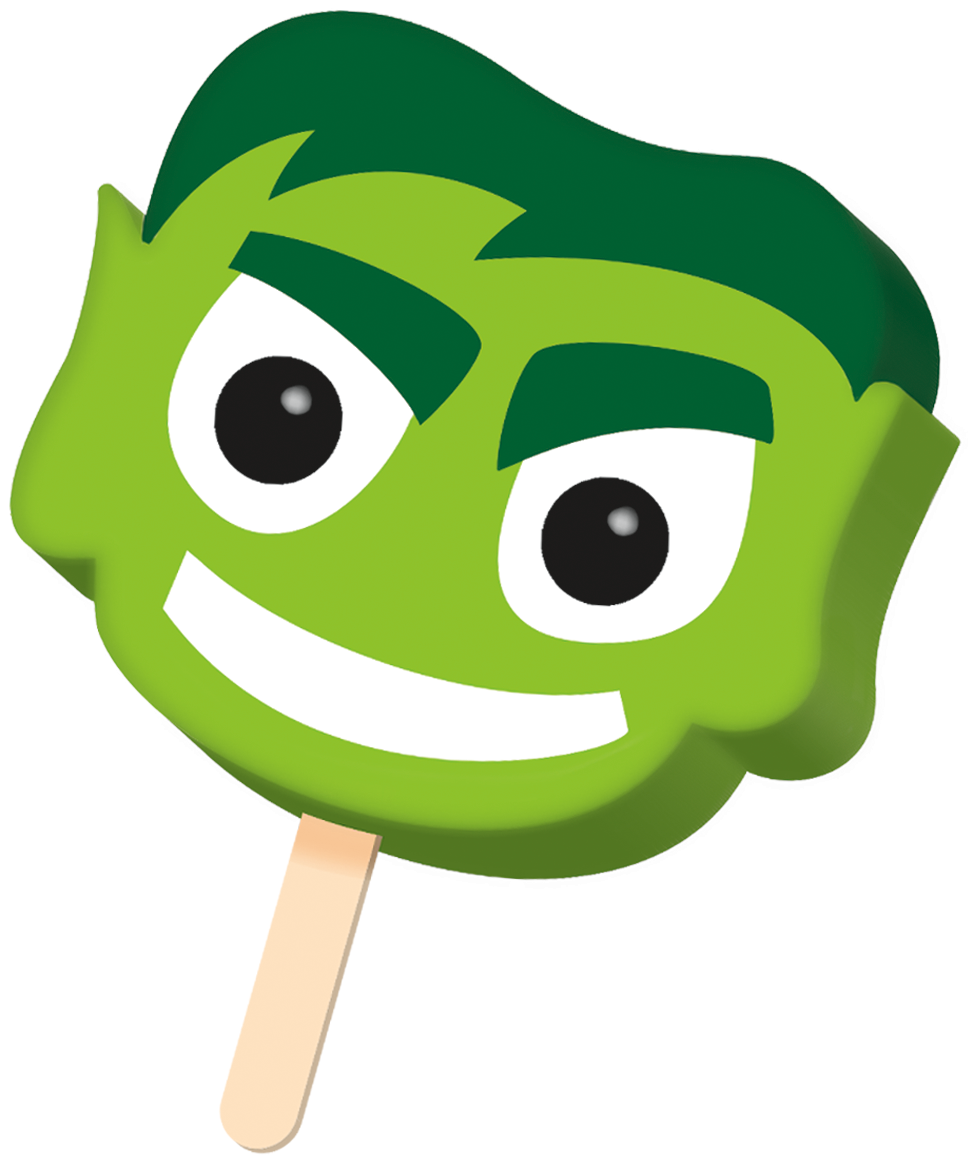 Download Beast Boy Face Bar - Teen Titans Ice Cream PNG Image with No ...