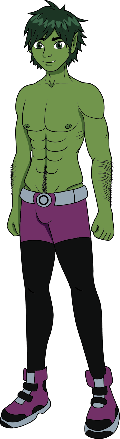 Beast Boy By Ivie92-d9sf8oc - Teen Titans Beast Boy Shirtless - Free ...
