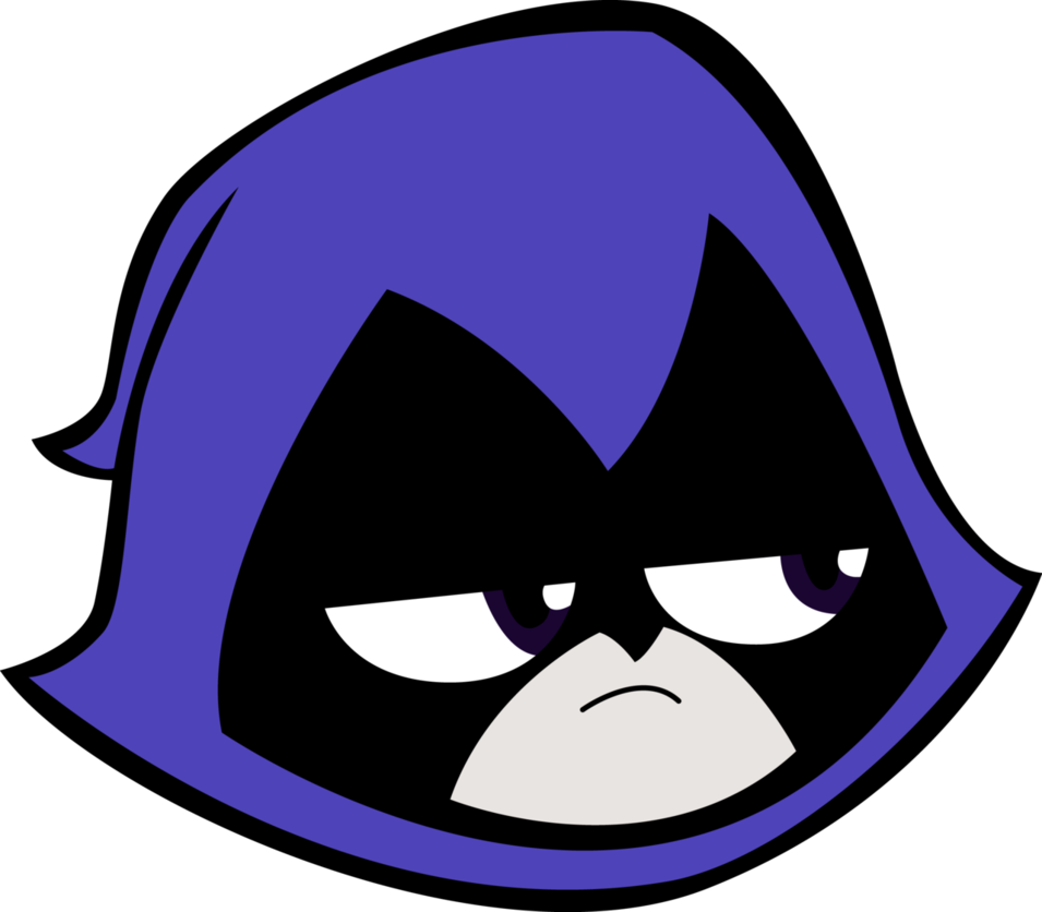 Download Png - Teen Titans Go Raven Sit PNG Image with No Background ...
