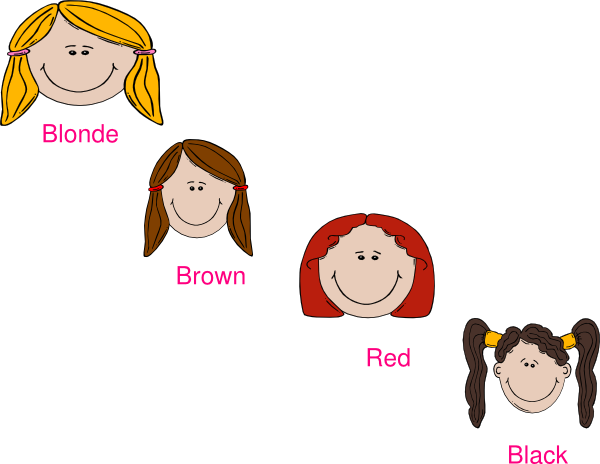 Download Hair - Color Of Hair Clip Art PNG Image with No Background ...