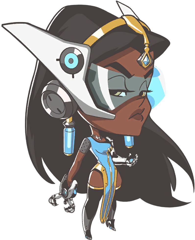 Download Lucio Drawing Symmetra - Overwatch Symmetra Cute Spray PNG ...