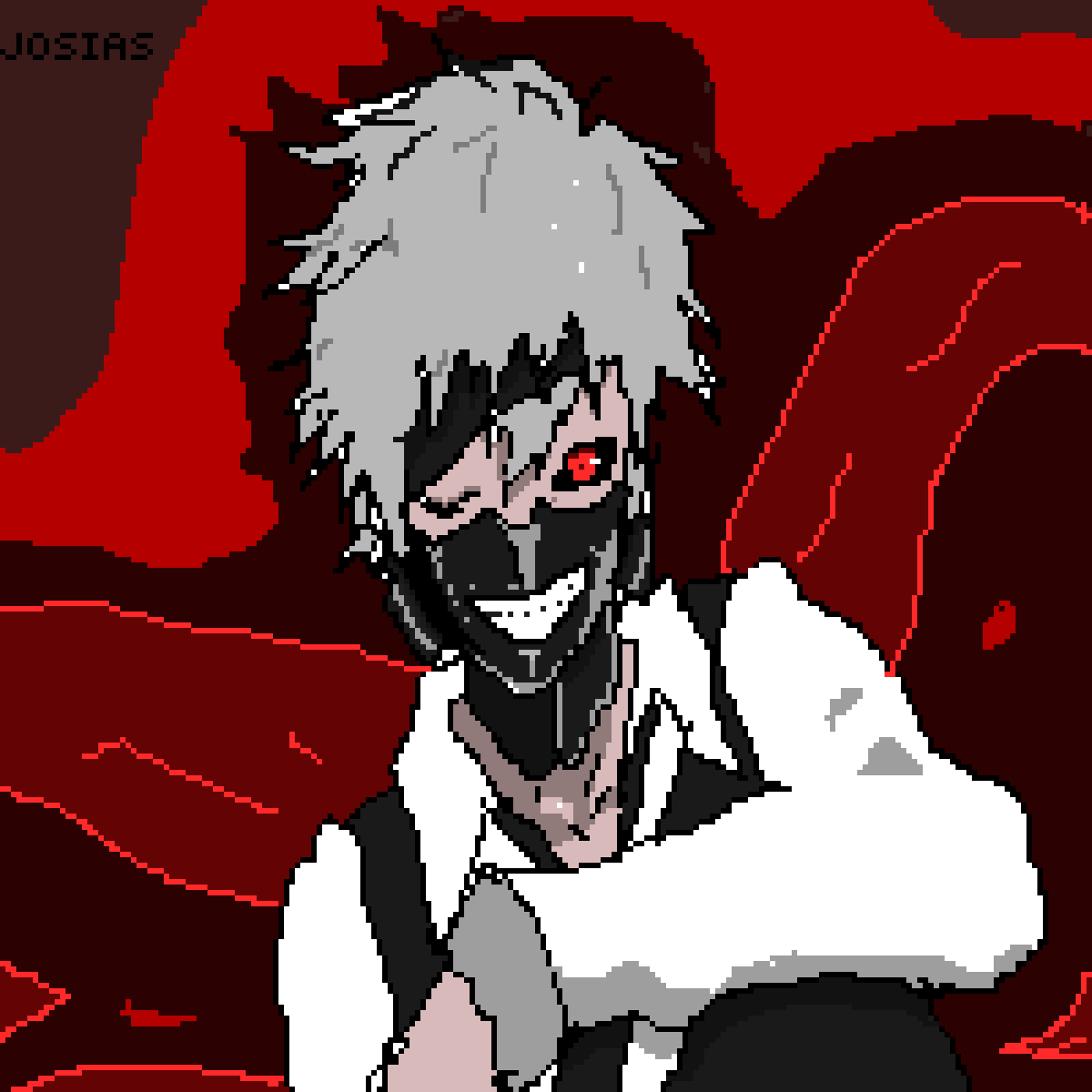 Download Ken Kaneki - Cartoon PNG Image with No Background - PNGkey.com