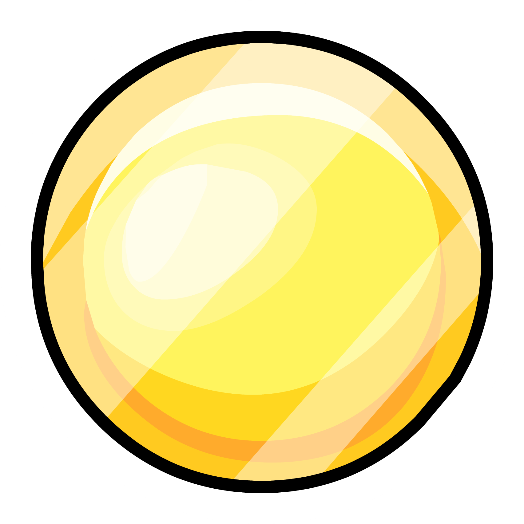 Download Memory Orb Pin Icon - Inside Out Yellow Memory PNG Image with ...