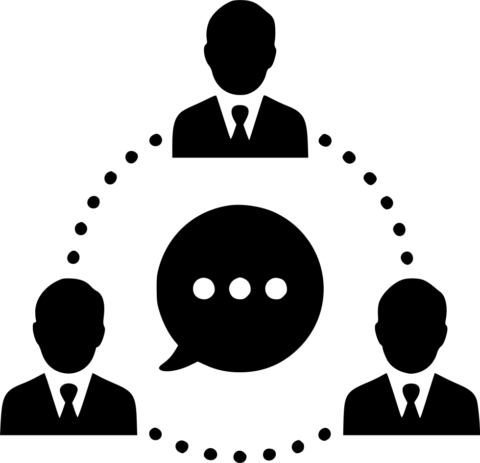 Group People Communication Message Talk Comments - People Management ...