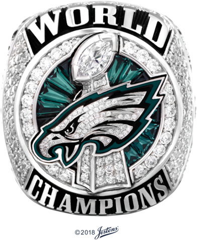 Download Cast In 10-karat White Gold, The Philadelphia Eagles ...