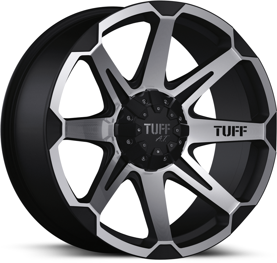 Download Wheel Rim Png Free Download - 17 Inch Tuff Mags PNG Image with ...
