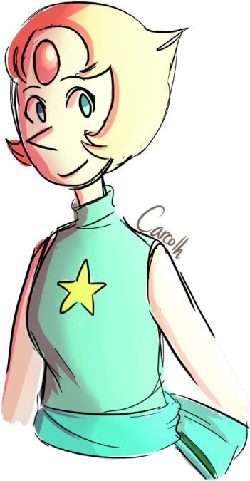 Download Cleaned Up My Warmup Sketch Of Pearl And Colored It - Cartoon ...