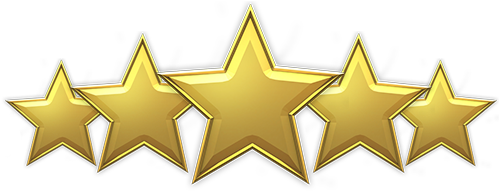 Download 5starnewbold - Stars In A Row Transparent PNG Image with No ...