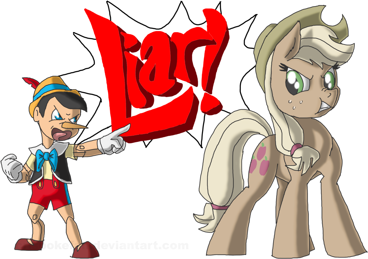 Download Ace Attorney, Applejack, Artist - Mlp Pinocchio PNG Image with ...