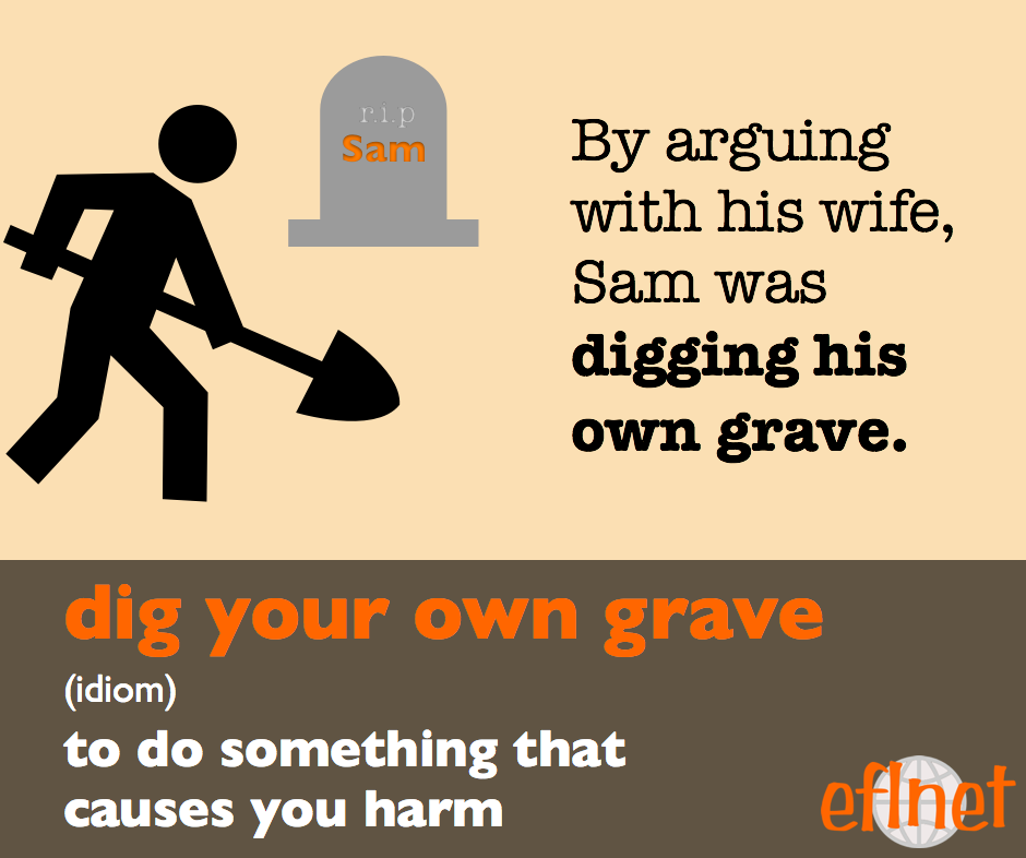 Download Dig One's Own Grave - Digging Your Own Grave PNG Image with No ...