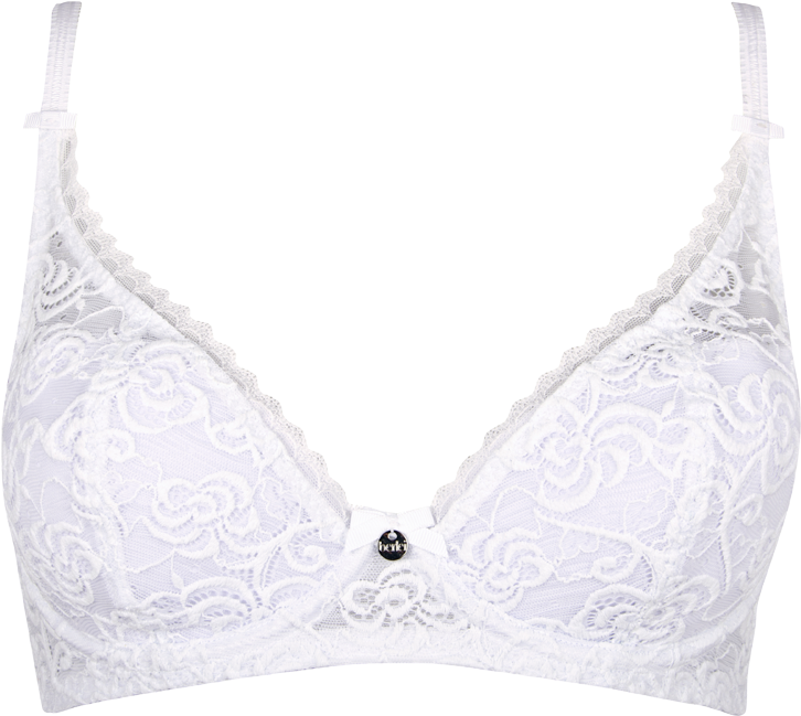 Heaven Lace Padded Bra - White Lace Bra Png - Free Transparent PNG ...
