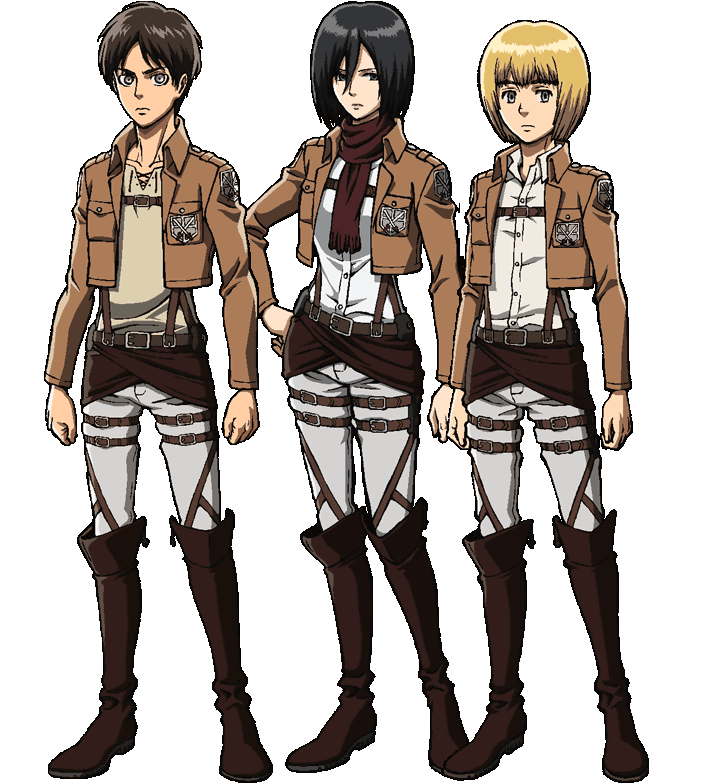 Attack On Titan Uniform Design - Simple Attack On Titan Cosplay - Free ...