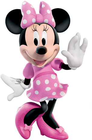 Minnie Rosa Png