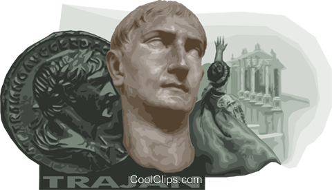 Download Emperor Trajan, Roman Emperor Royalty Free Vector Clip - Roman ...