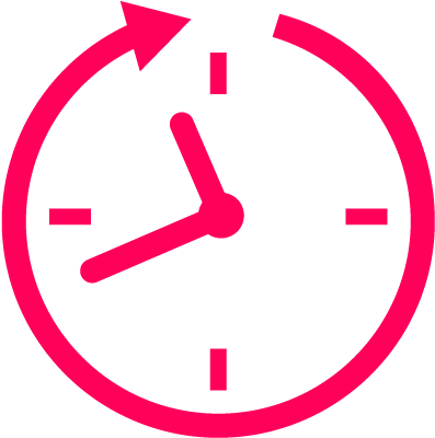Download Time-icon - Time Icon Png Pink PNG Image with No Background ...