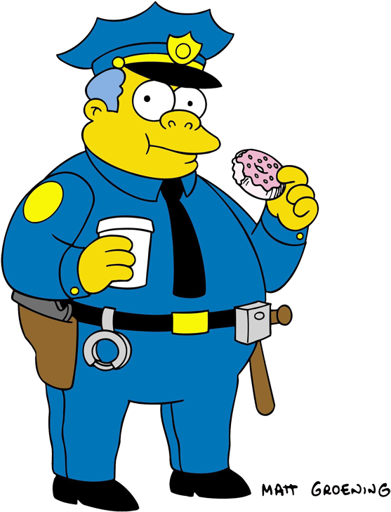 Clancy Wiggum - Chief Wiggum - Free Transparent PNG Download - PNGkey