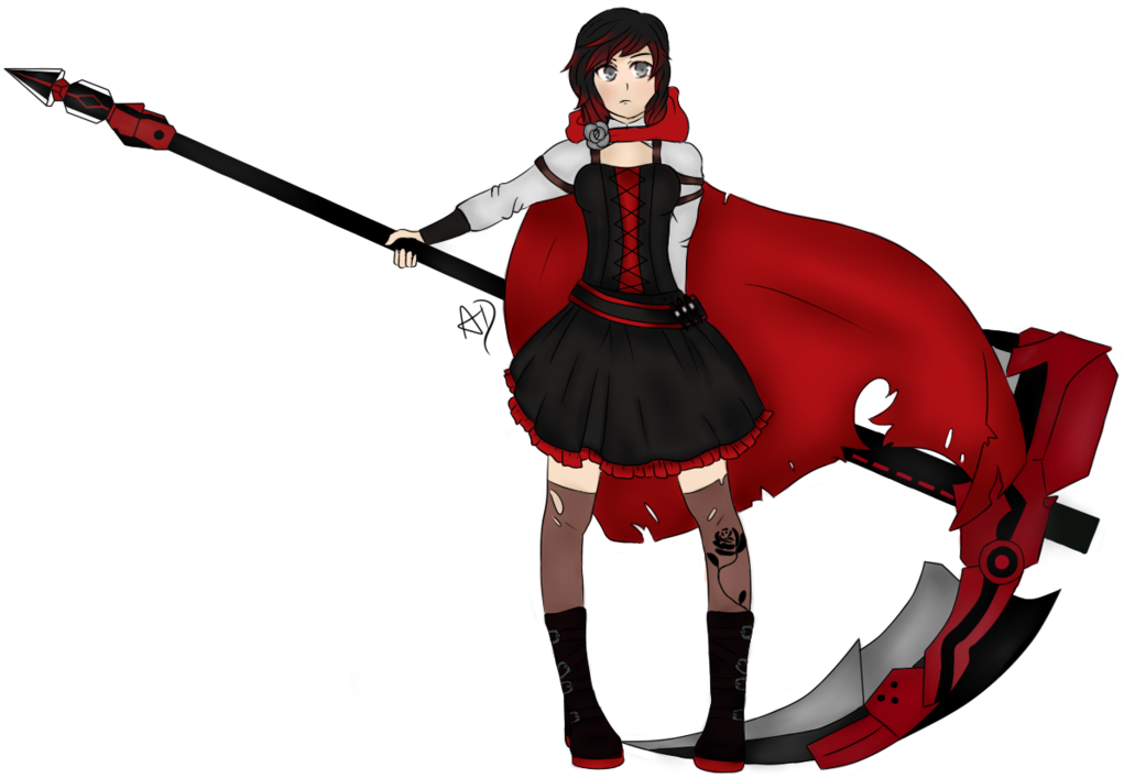 Download Ruby Rose By Absolutedespair - Rwby Ruby Rose Volume 4 Outfit ...