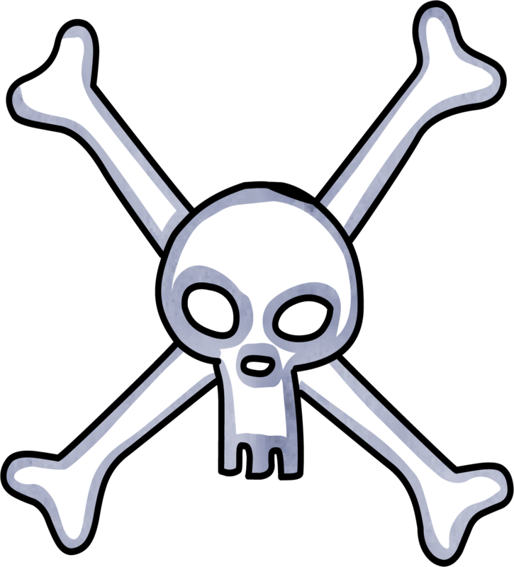 Download 9189858 Web Skull Crossbones - Skull And Crossbones PNG Image ...