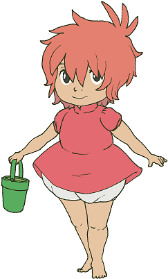 Svg Royalty Free Clear Background By Lycheepuddn Deviantart - Ponyo ...