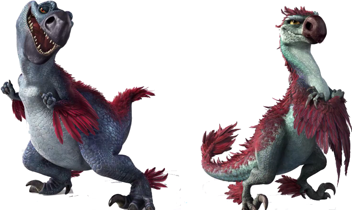 Download Gavin And Gertie Pose Ice Age Dino Birds Png Image With No Background