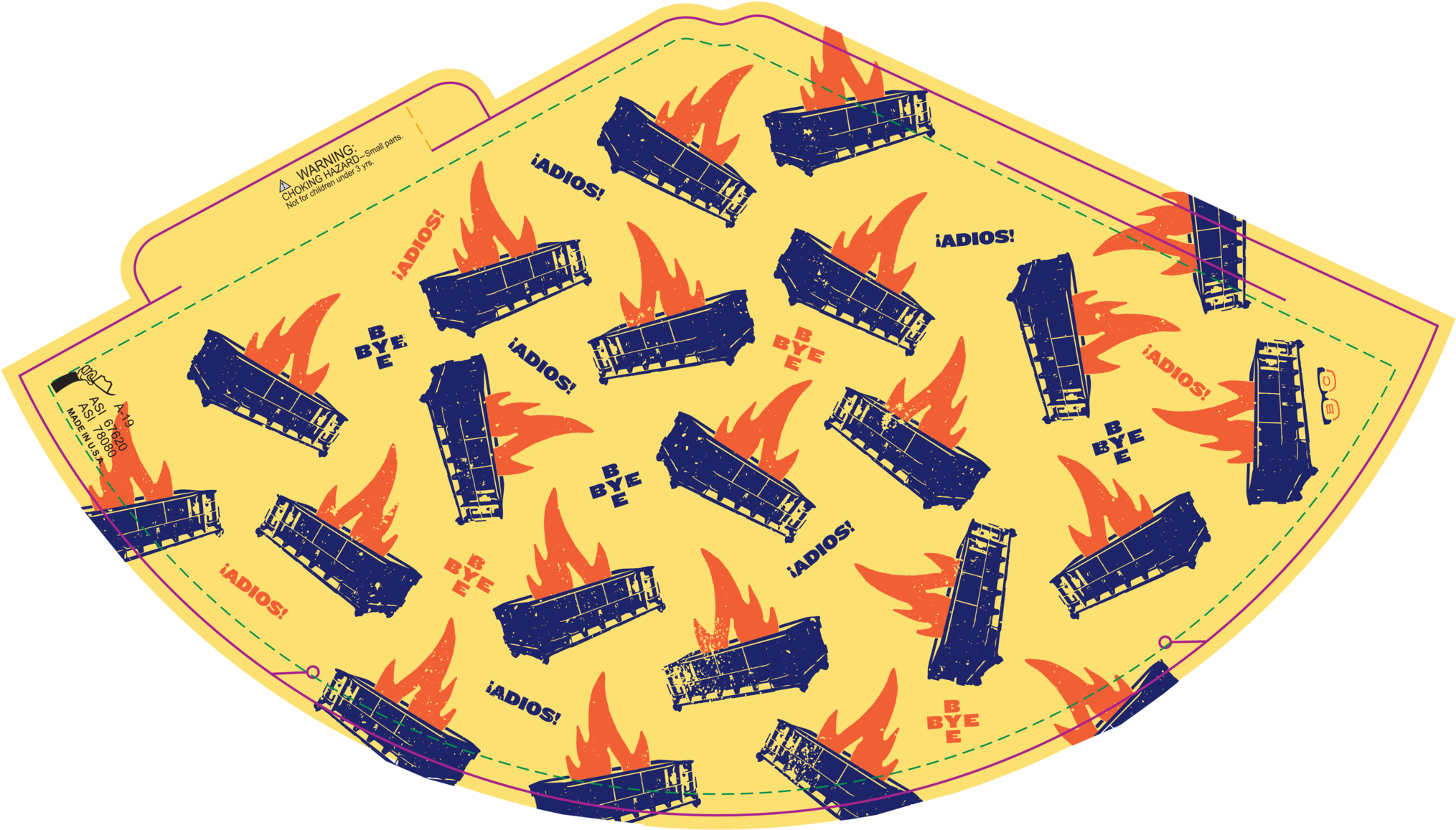 Download Set Of 10 Good Riddance Party Hats PNG Image with No ...