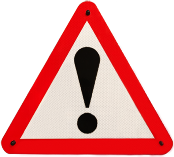 Warning Triangle Safety Sign - Warning Sign Pdf - Free Transparent PNG ...