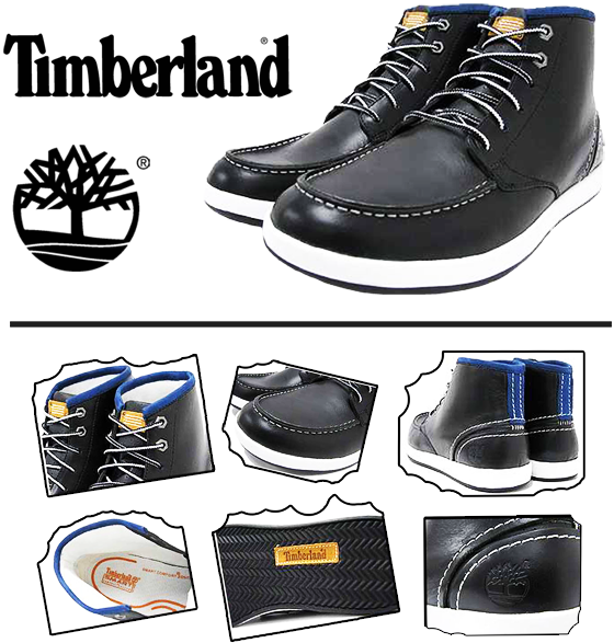 Download ~timberland 6 Eye Chukka Navy White Half Boot - Timberland Men ...