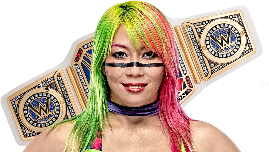 Download Asuka - Wwe Smackdown Women's Championship Belt Photo Print ...