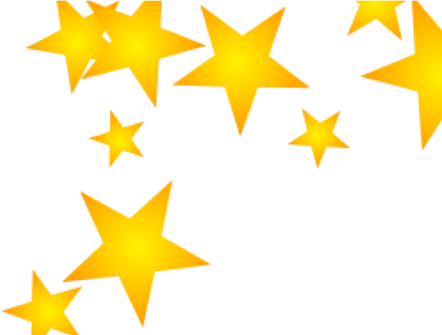 Yellow Star Border Clip Art Gold & Silver Borders, Stars Png, Glitter