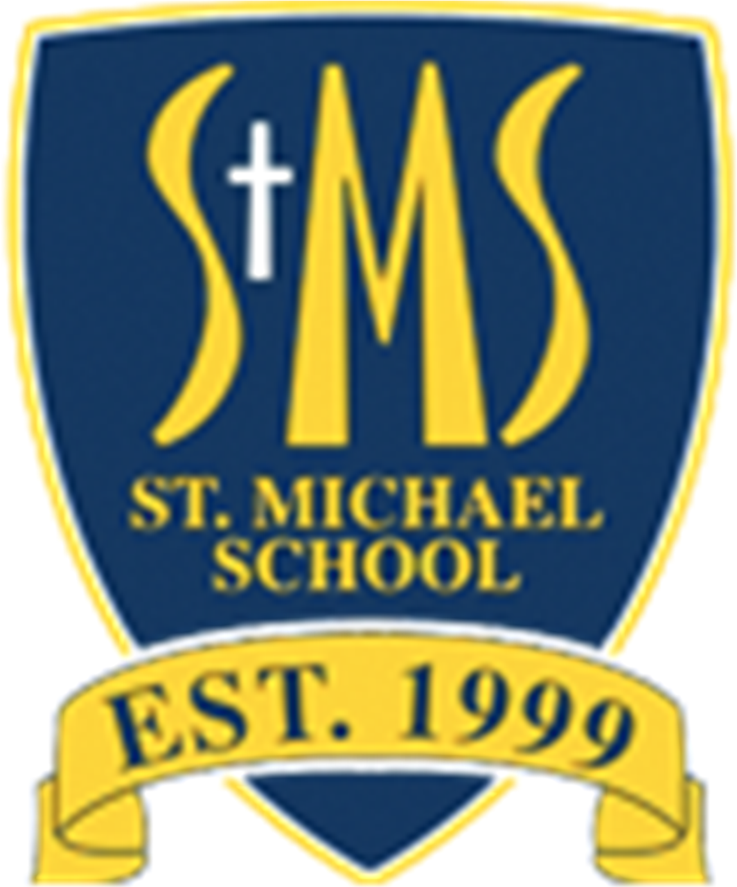 Download Saint Michael The Archangel Cary Logo PNG Image with No ...