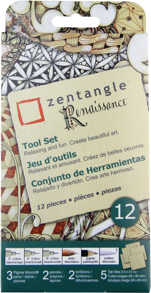 Pigma Zentangle - Sakura Pigma Micron Zentangle - Free Transparent PNG ...