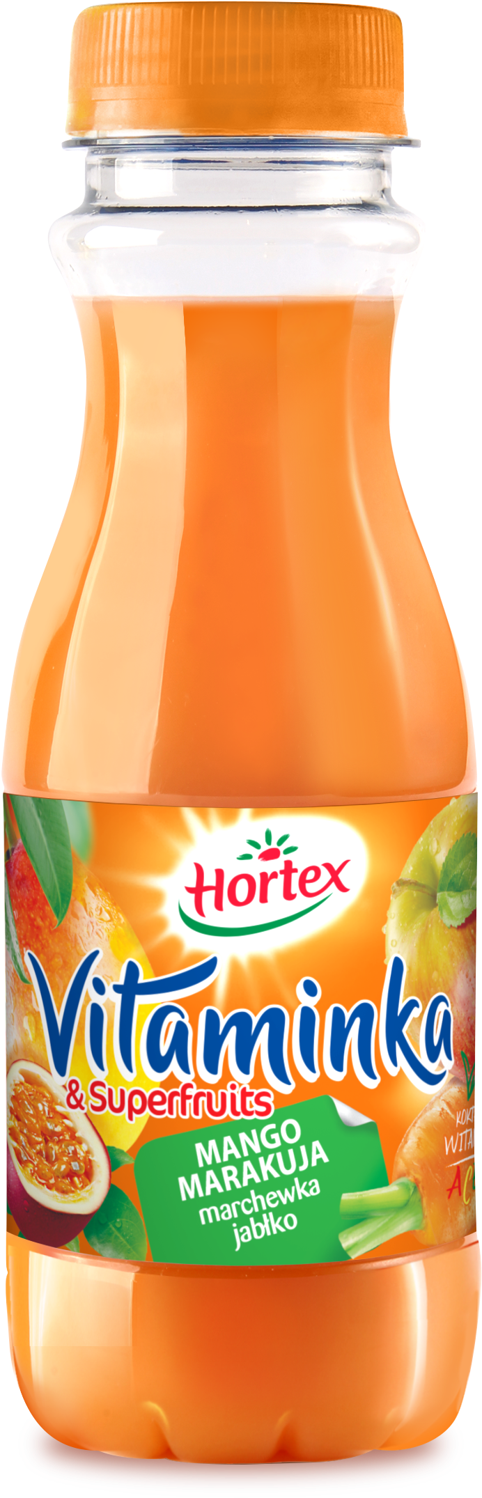 Download Mango Passion Fruit Carrot Apple 300ml - Hortex PNG Image with ...